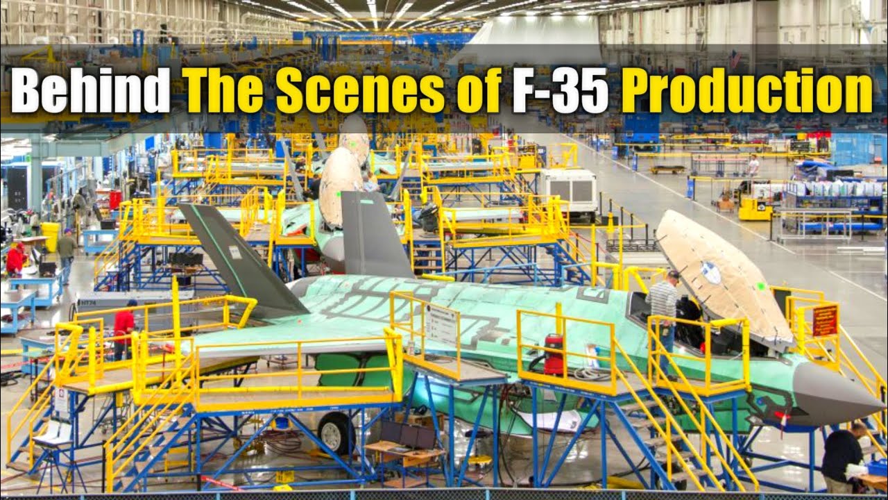 This Is How The Lockheed Martin F-35 Lightning ii Is Made! | Inside The ...