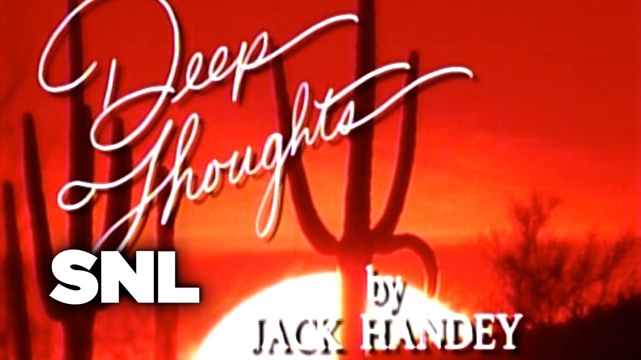 Deep Thoughts: Cowboys - Saturday Night Live - YouTube