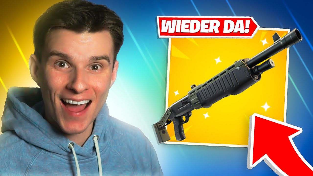 Die OG-PUMPGUN ist ZURÜCK in Fortnite Chapter 4 Season 3! - (Fortnite ...