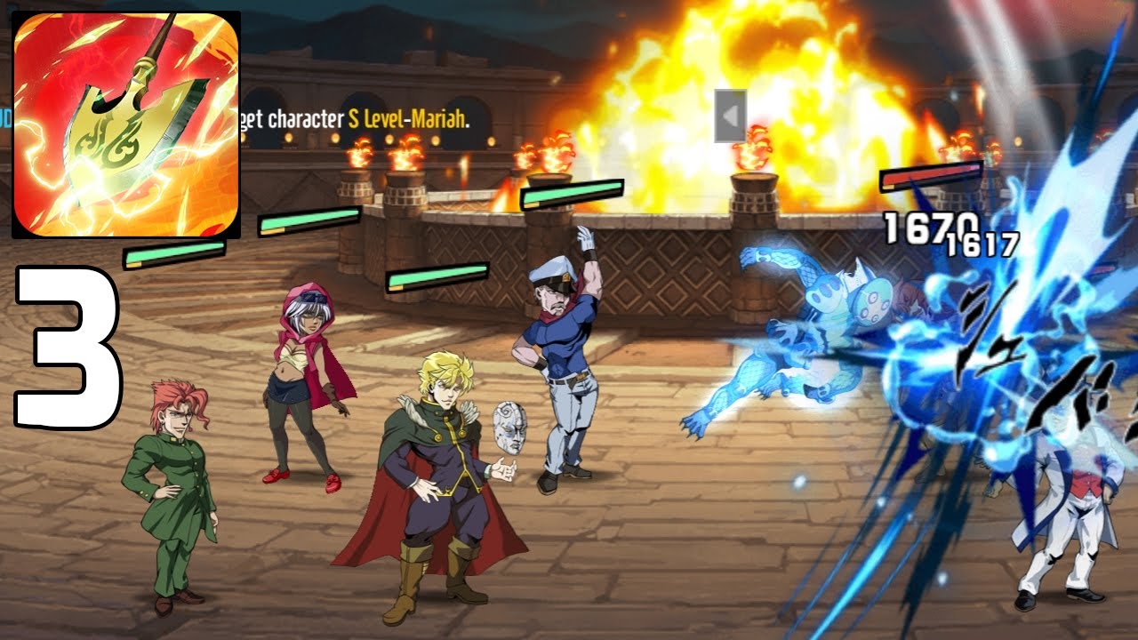 JOJO Stand Legends - Gameplay Walkthrough Part 3 (android,ios) Gift ...