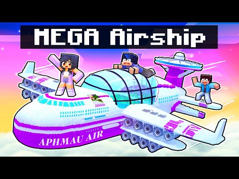 The World's BIGGEST AIRSHIP in Minecraft!