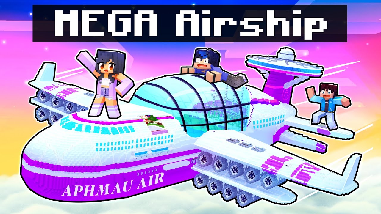 The World's BIGGEST AIRSHIP in Minecraft! - YouTube