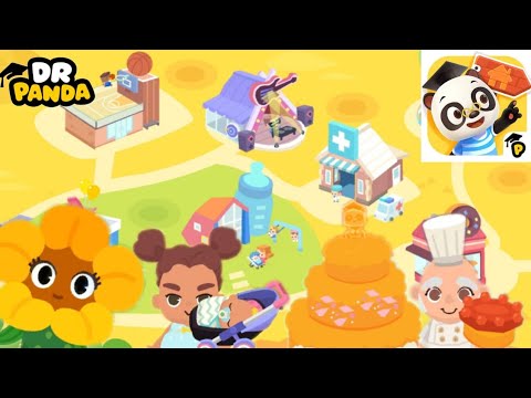 Dr panda town tour [Tur di kota panda] part 3 😍🐼 - YouTube