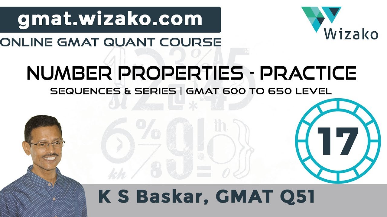 GMAT Sequences Sample Question | GMAT Number Properties | GMAT 600 to ...