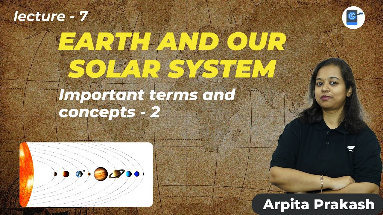 Earth and Our Solar System | Part 2 | Important Terms and Concepts ...