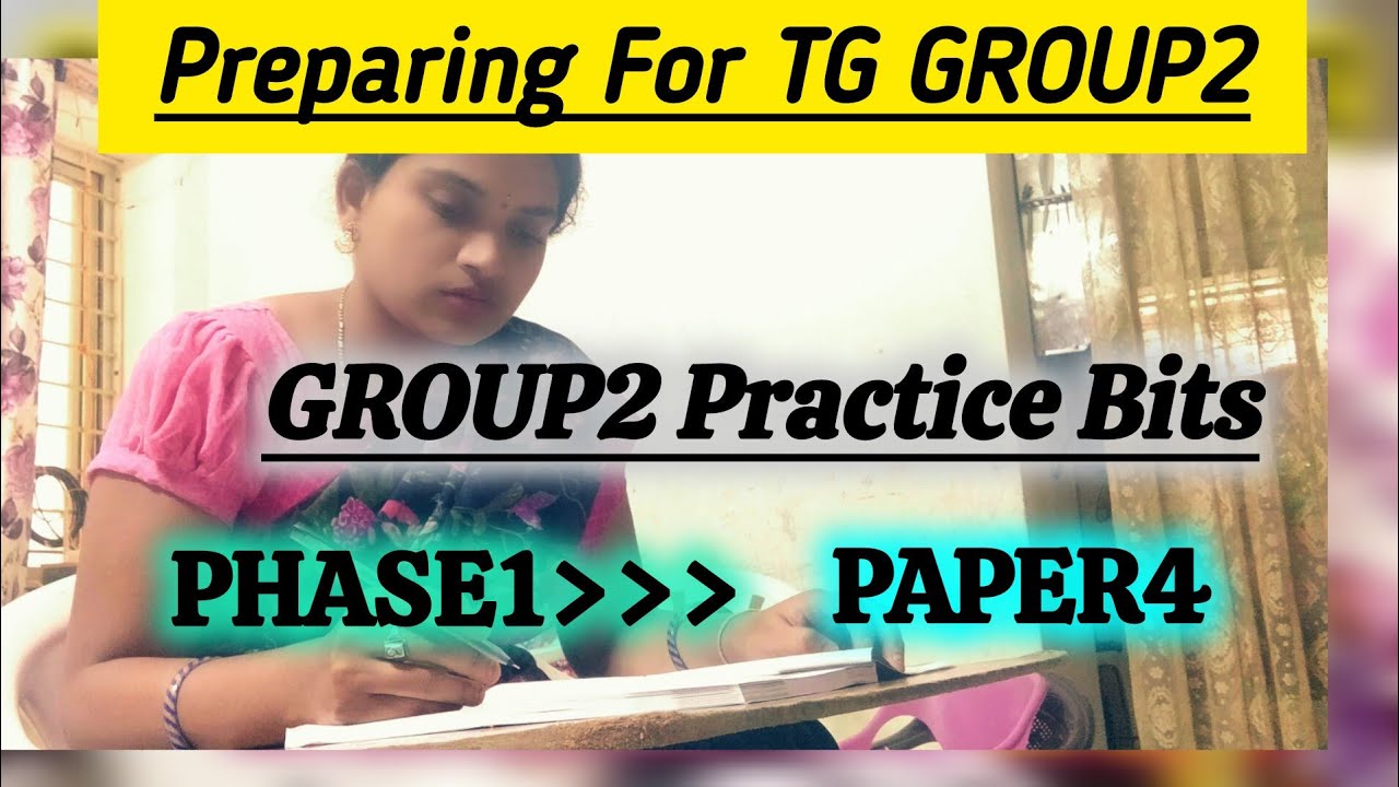 TGPSC GROUP2 Revision ||Phase 1--Paper4 with this we have completed Phase-1🤗👍🎯group2 - YouTube