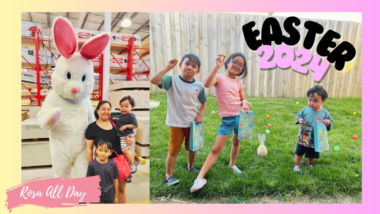 Sebastian's First Easter Egg Hunt | Rosa All Day - YouTube