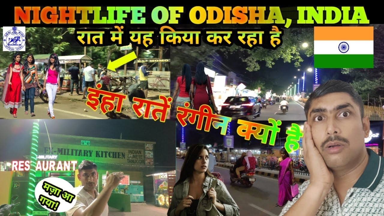 Exploring Nightlife 🤩of Odisha's city - YouTube