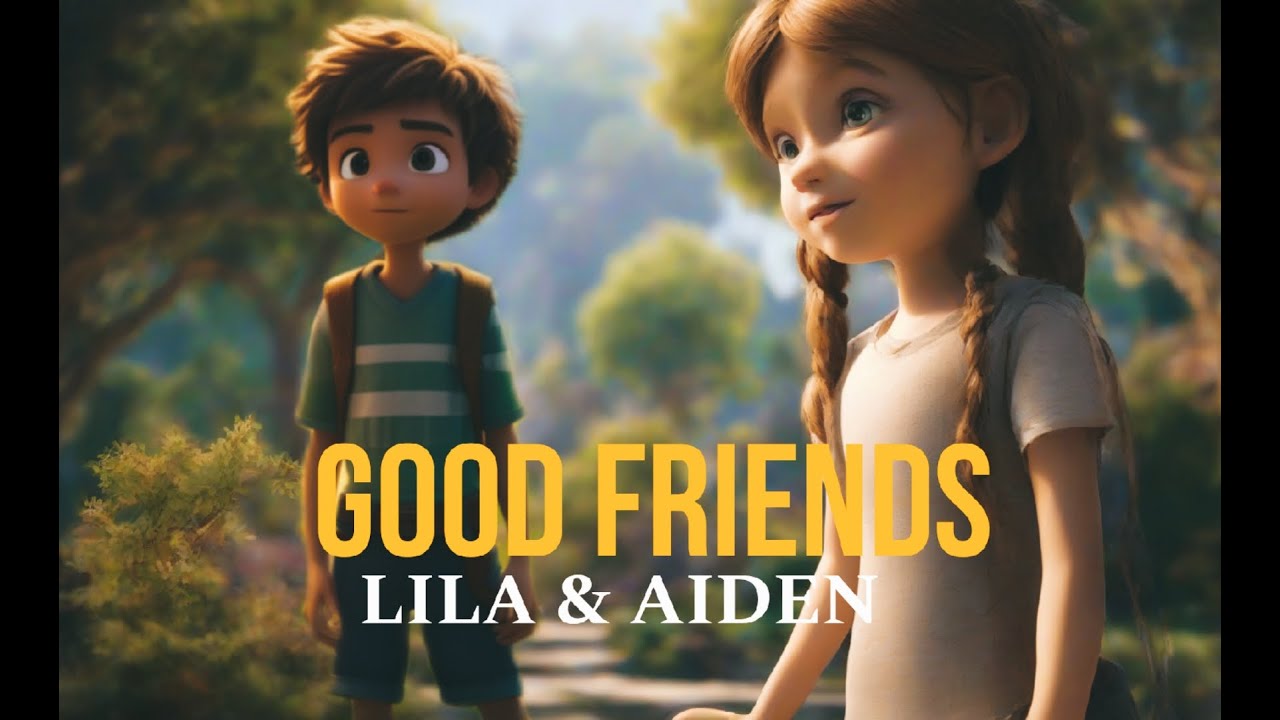 Good friends cartoon for kids with good lessons #animation - YouTube