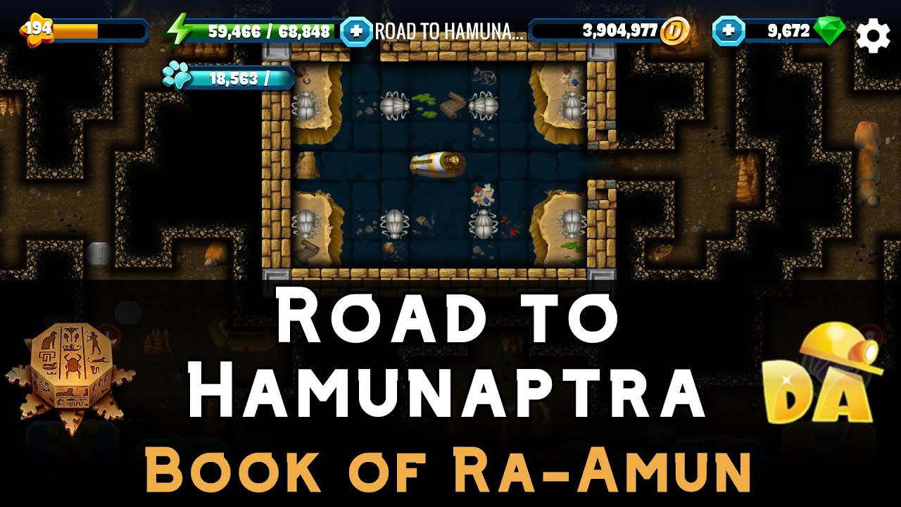 Road to Hamunaptra | Book of Ra-Amun #3 | Diggy's Adventure - YouTube