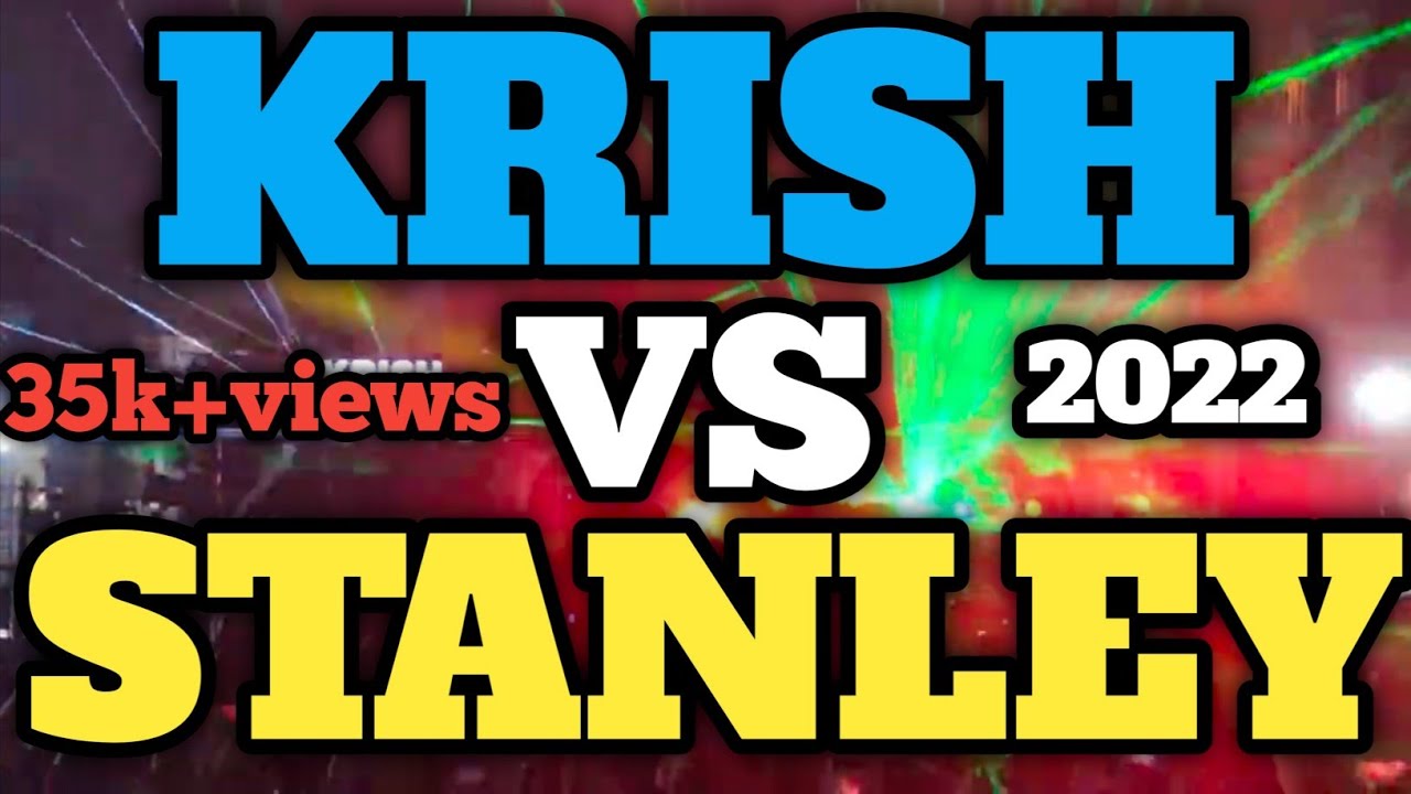 Stanley vs krish Dj competition | Hubli Ganesh visarjan 2022 - YouTube
