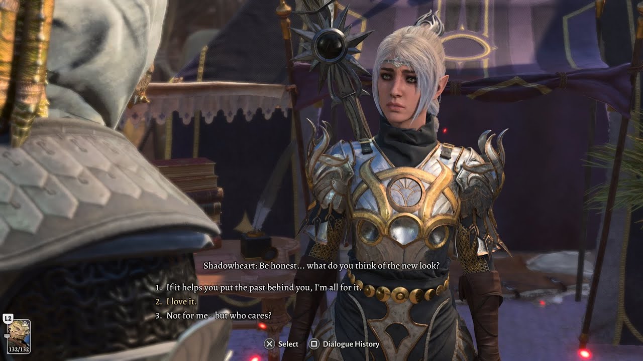 Baldur's Gate 3: Shadowheart's New Hair (Romanced Shadowheart) - YouTube