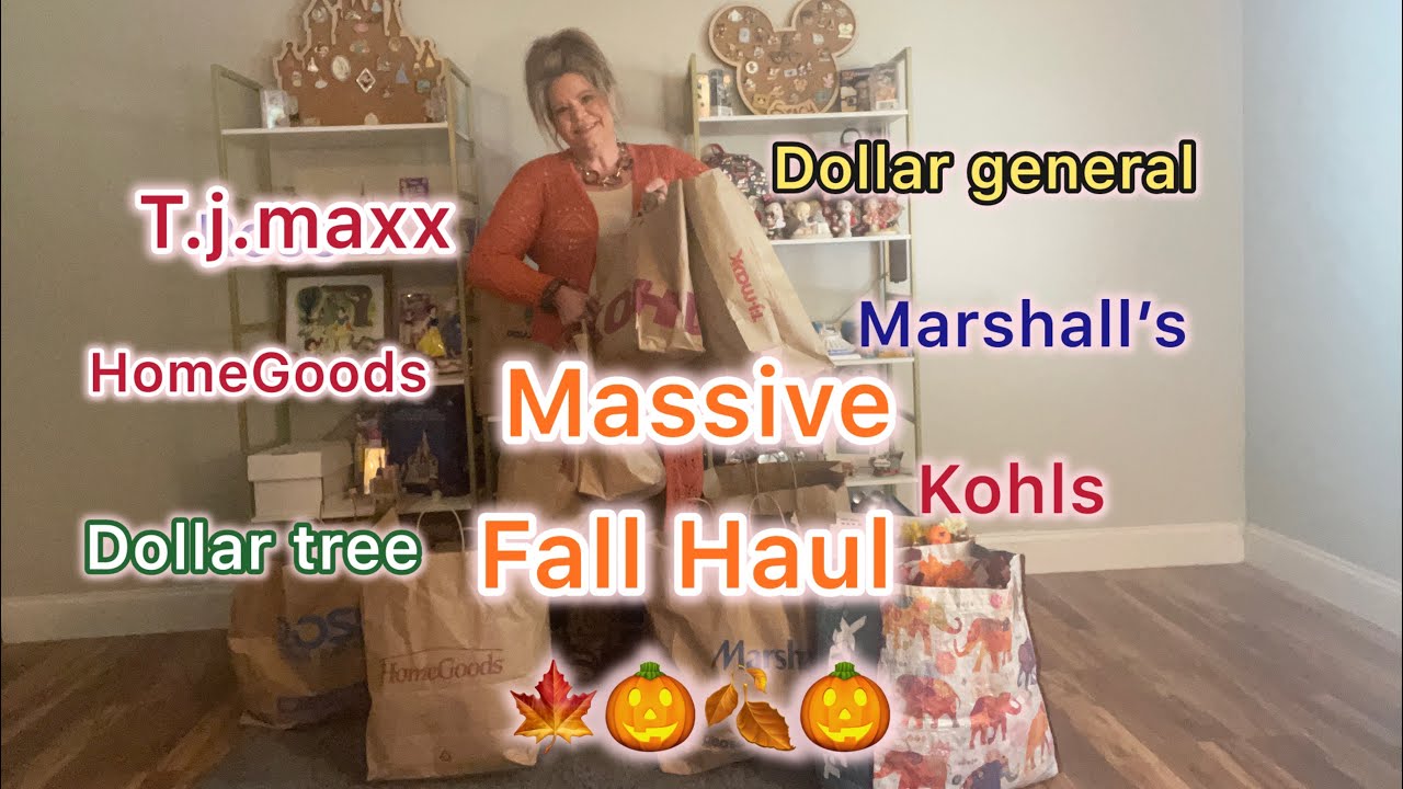 Massive Fall shopping Haul 🎃🍂 So many stores! #shoppinghaul #fallhaul ...