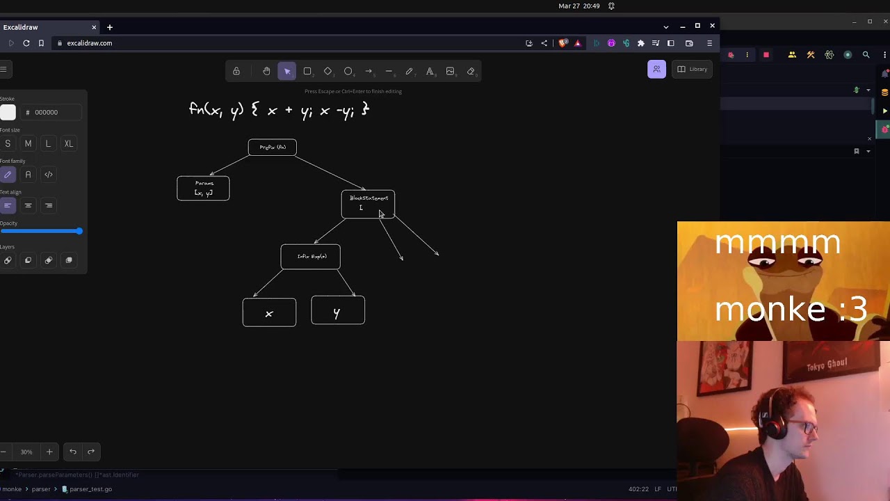 Day 7: Creating an Interpreter in Go🔥 @codingwithluke #monke #Go !commands - YouTube