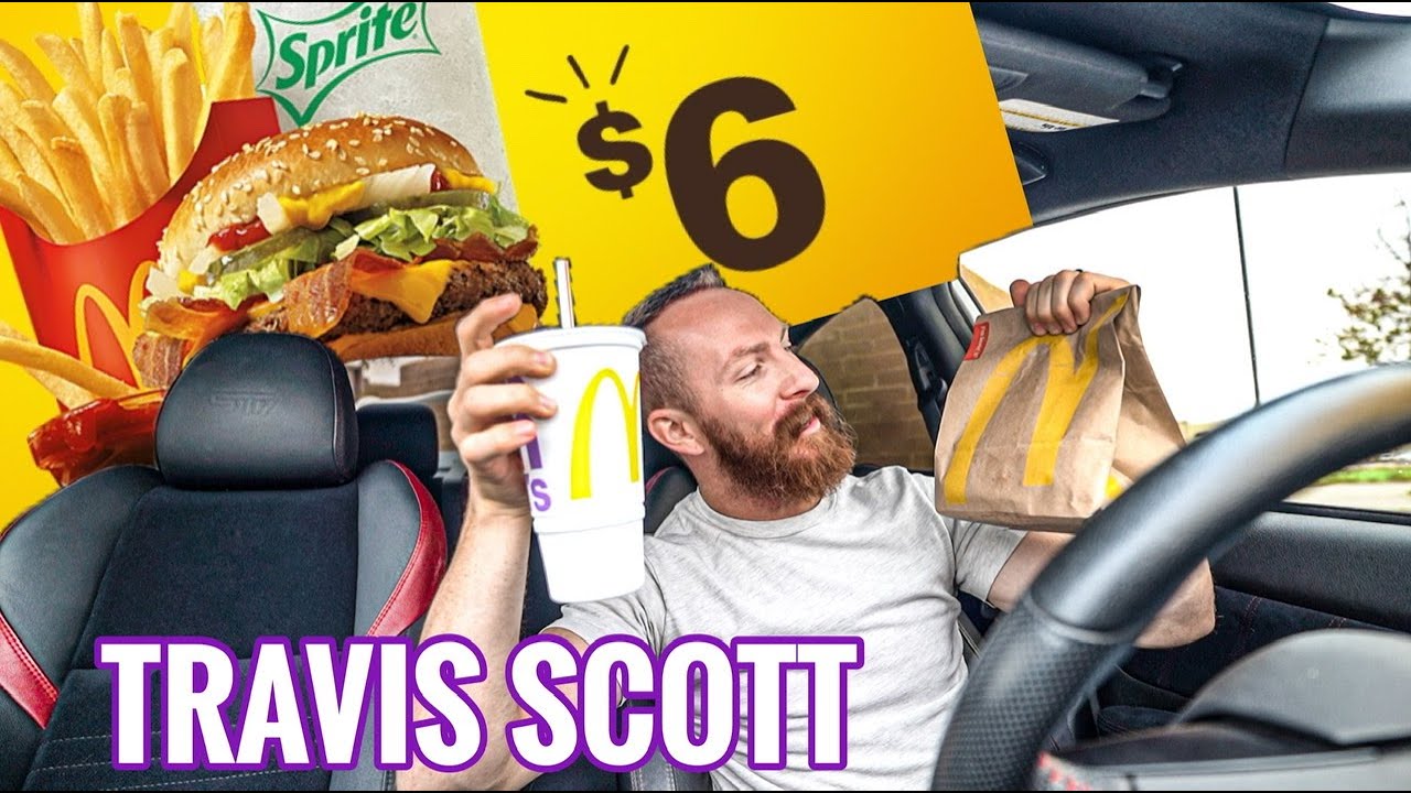 EATING ONLY THE NEW McDonald’s TRAVIS SCOTT MEAL FOR 24 hours!! - YouTube