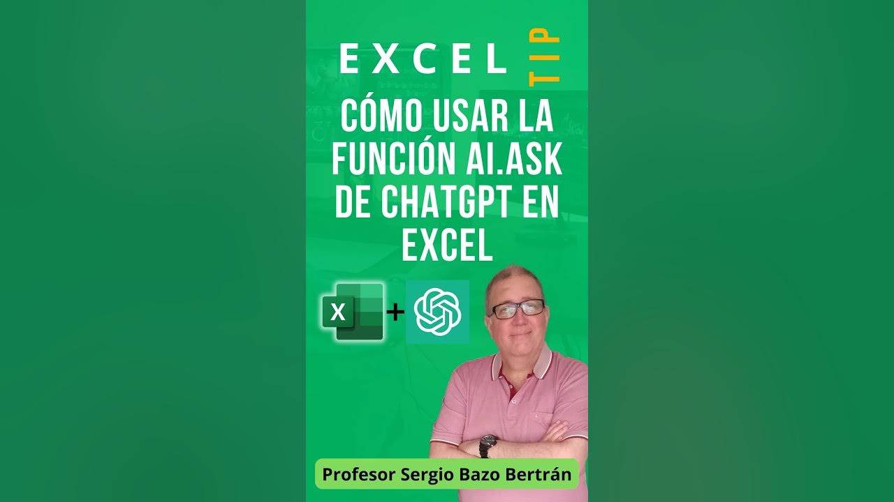 Cómo usar la función AI.ASK de ChatGPT en Excel | Potencia tu hoja de ...