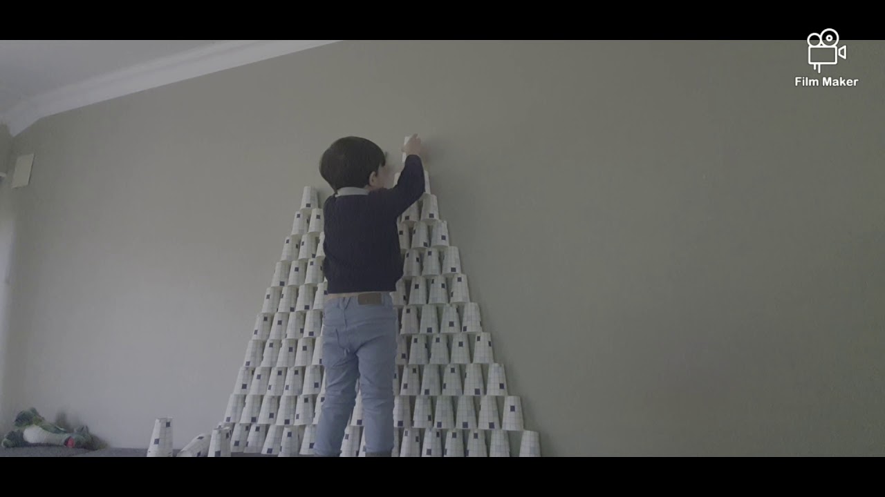 Stacking Cup the champion on the World - YouTube