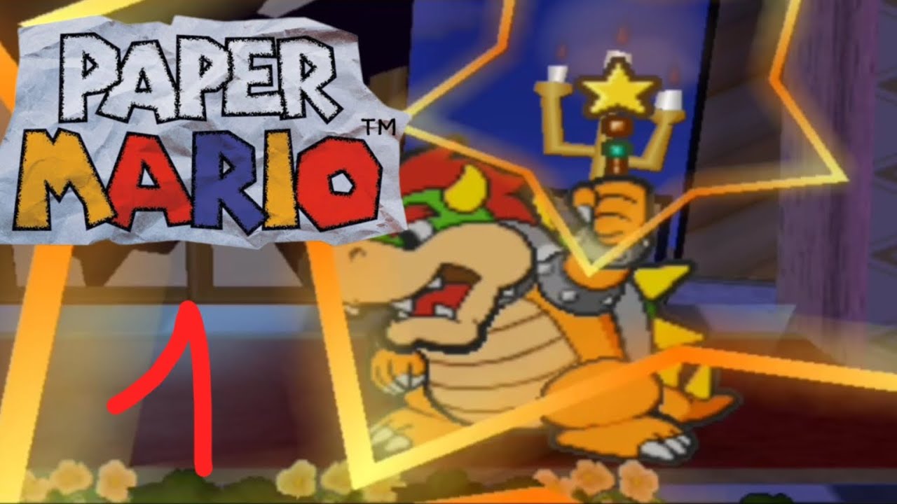 Lets play Paper mario Part 1: Es ist wieder Bowser aber...! - YouTube