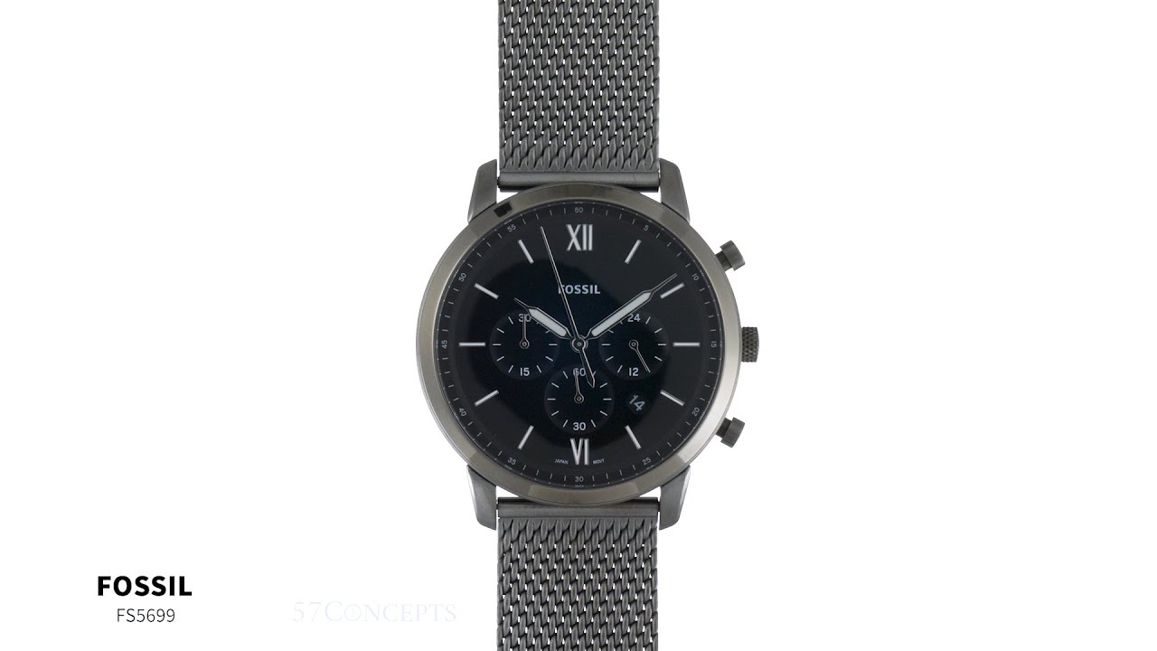 Fossil FS5699 Neutra • Zegarek męski - YouTube