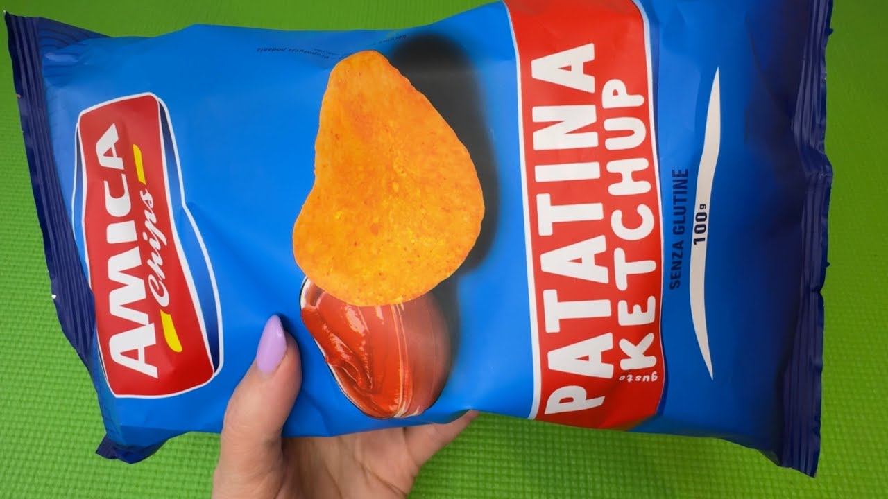 Amica Chips Patatina Ketchup Unboxing | Candy Heaven | Crunchy, Chewy ...