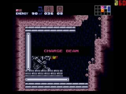 Super Metroid Walkthrough 100% Part 2 Energy Tank,Super Missile,Reserve ...