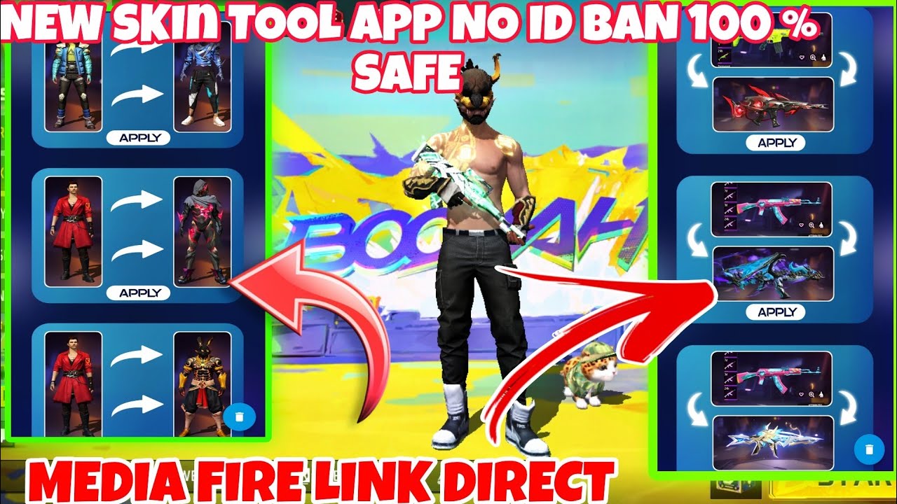 Antiban Skin Tools Pro Free Fire | Free Fire Skin Tool App | FF Skin ...
