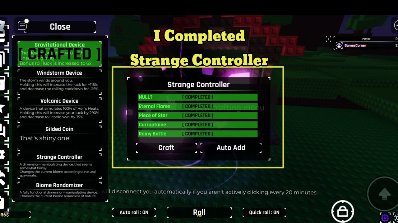 I Completed 'Strange Controller' for the 1st time 😊 - YouTube