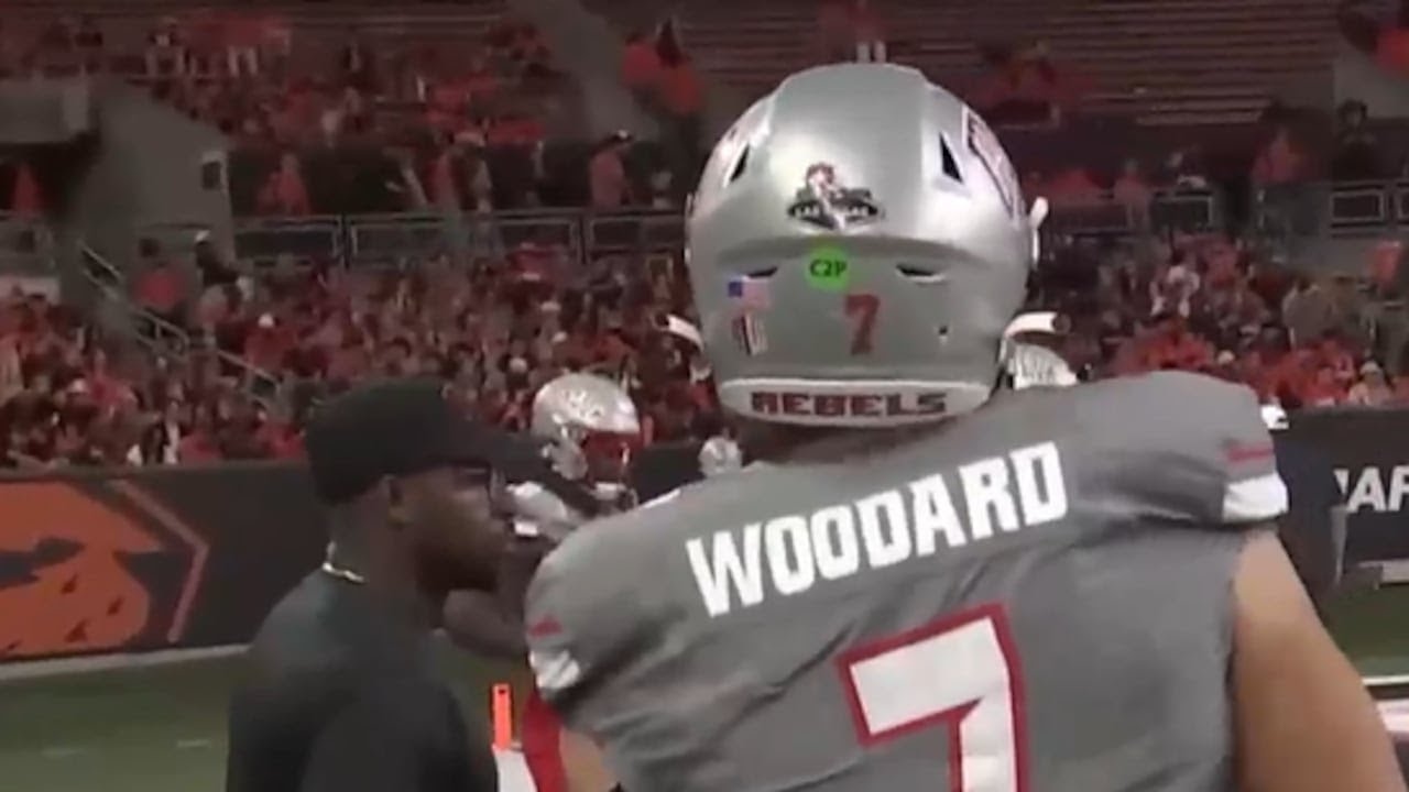 Jackson Woodard named William V. Campbell trophy finalist - YouTube