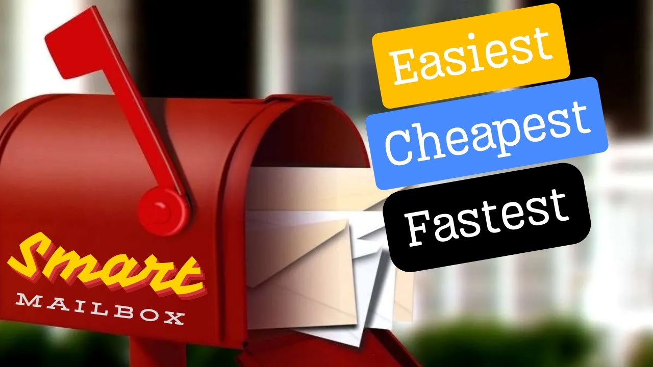 Upgrade Your Mailbox: How to Make It Smarter! The Easiest Simplest and ...