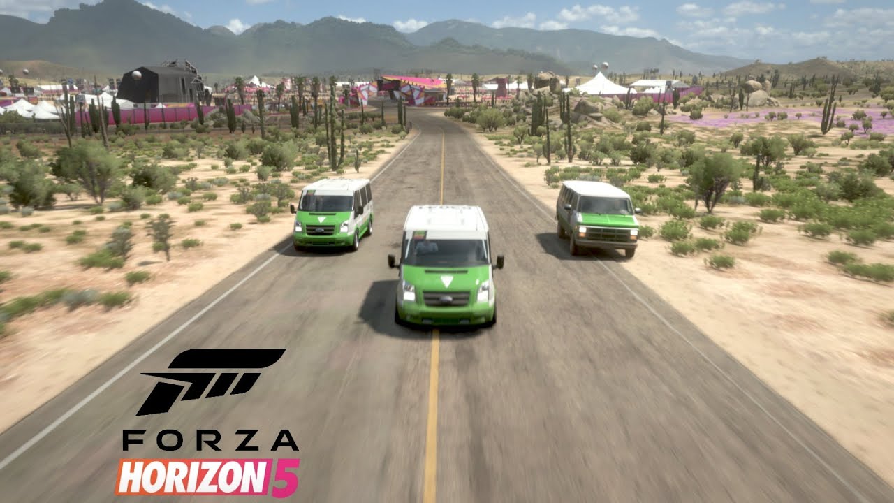 Forza Horizon 5 - Microbús de CDMX / Steering Wheel / Gameplay - YouTube
