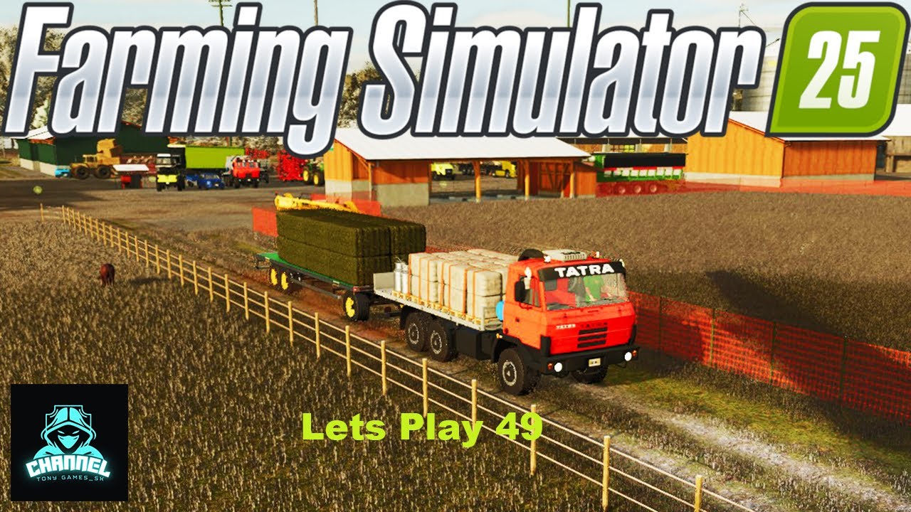 Farming Simulator 25 cz/sk Lets Play 49 - YouTube