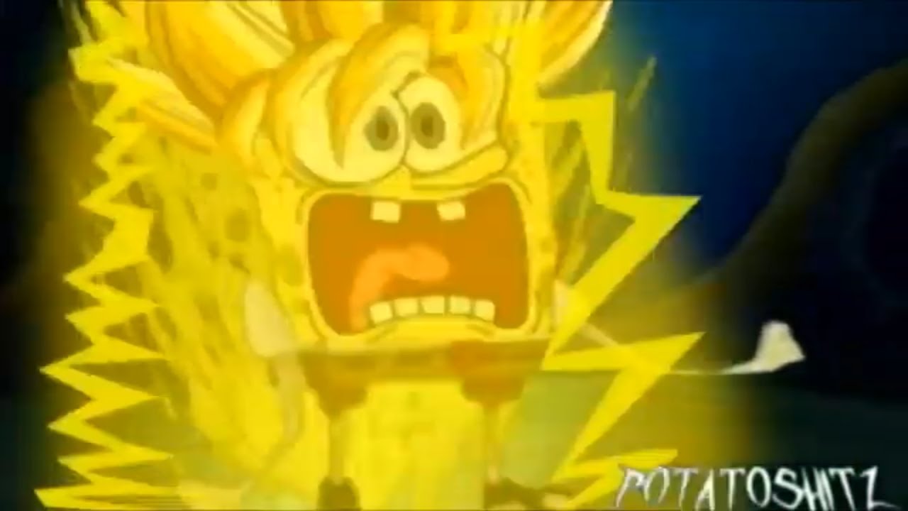 Spongebob Super Sayian Spongebob Goes Super Saiyan Spongebob Dragon ...