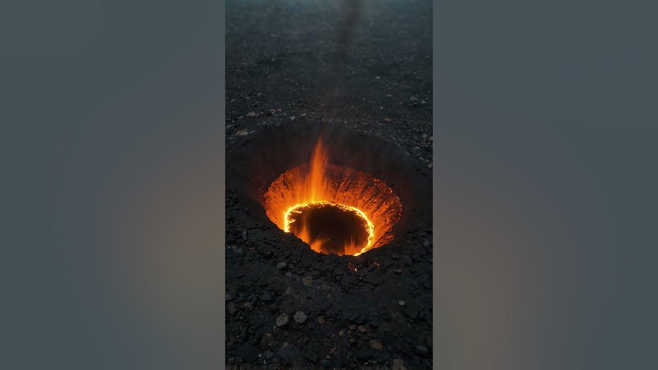 Огненная дыра интересныефакты топ5 путешествия необычныеместа приключения Youtube