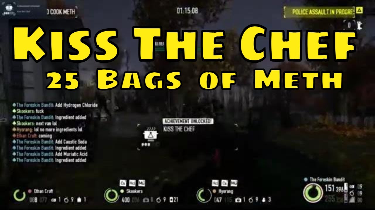 Payday 2: Kiss The Chef Achievement - Cook Off - YouTube