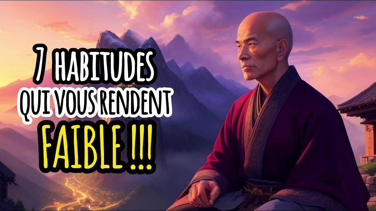 7 habitudes qui vous rendent FAIBLE (Il est nécessaire de les éliminer ...