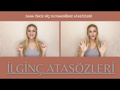 İLGİNÇ ATASÖZLERİ | ilk defa duyacağınız komik ATASÖZLERİ