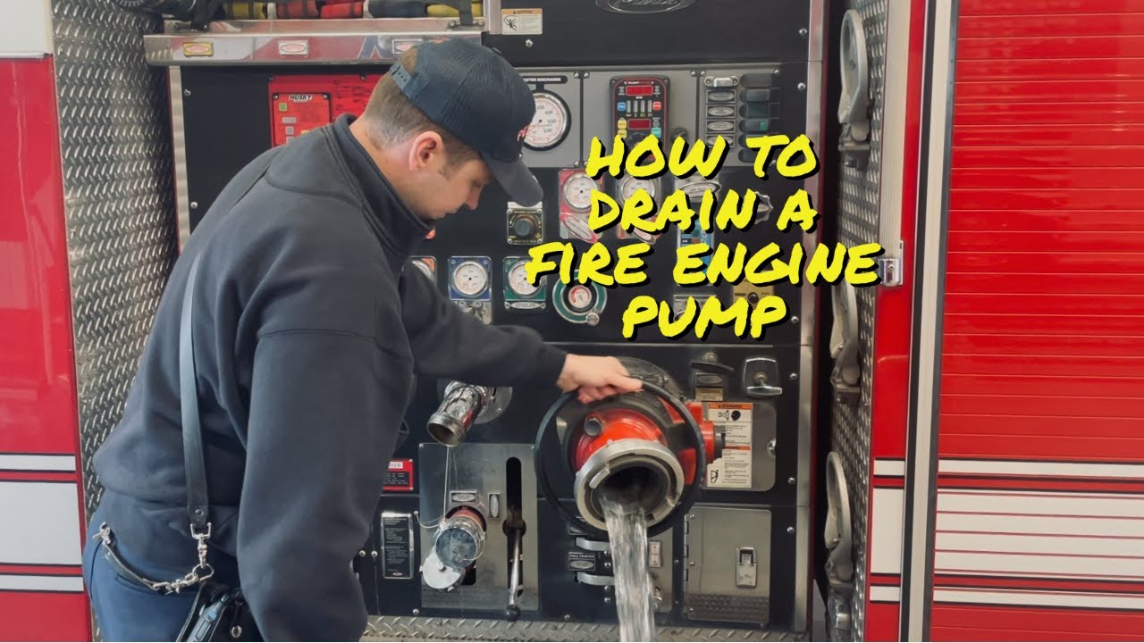 Draining Fire Apparatus Pumps - YouTube