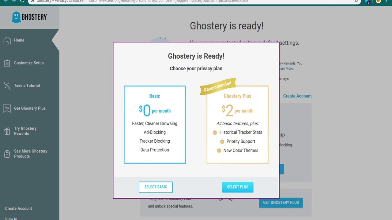 Block Advertisements Analytics Trackers using Ghostery in Chrome - YouTube