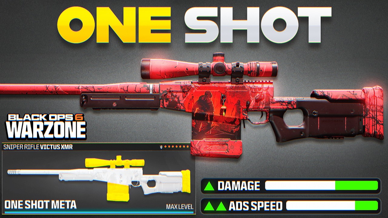 Meet the FASTEST ONE SHOT SNIPER in WARZONE BO6! (Best 1 Shot Sniper ...
