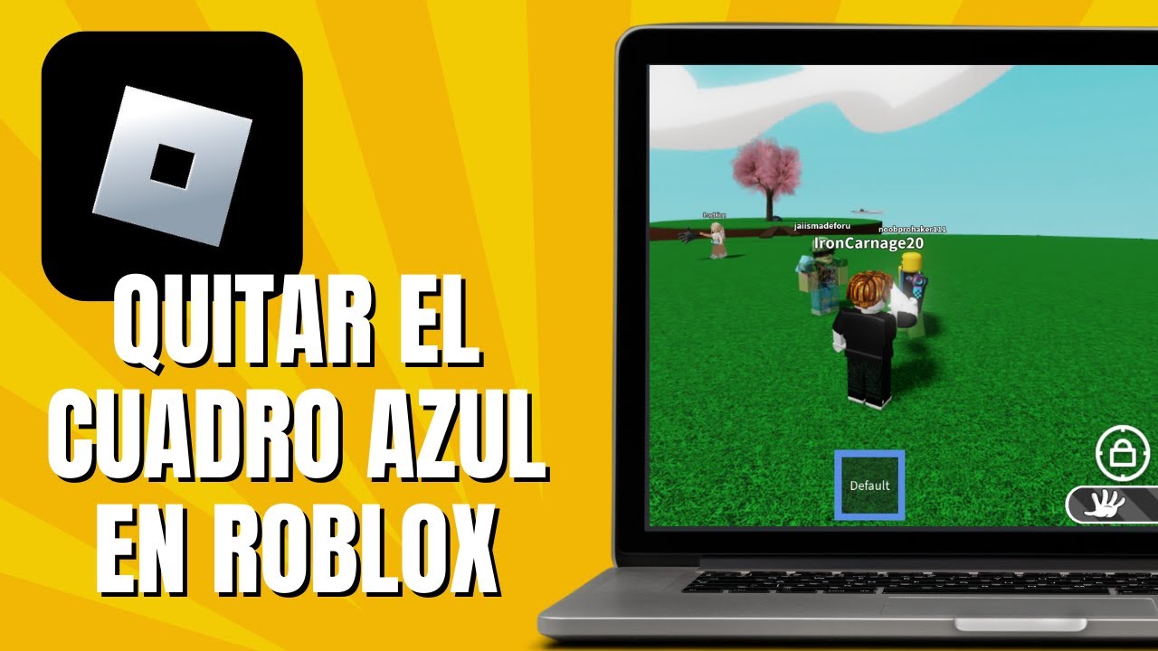Cómo QUITAR EL Cuadro Azul En ROBLOX - YouTube