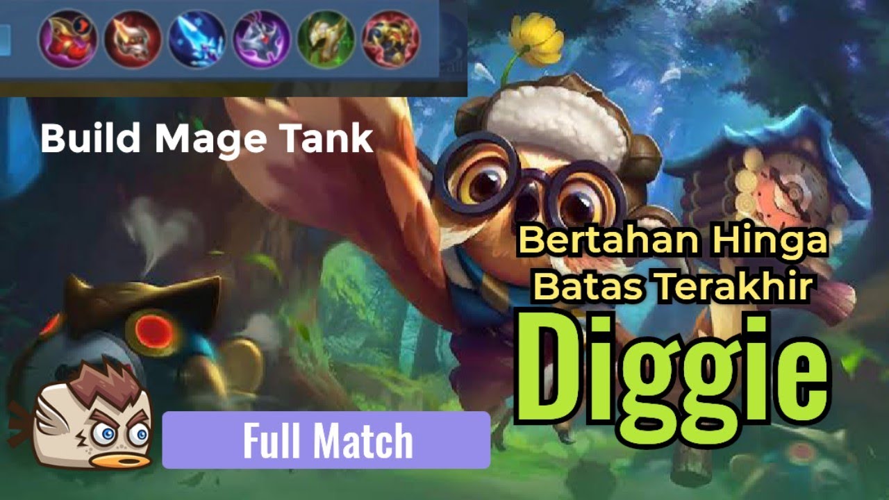 Diggie Build Tank, Mobile legends - YouTube