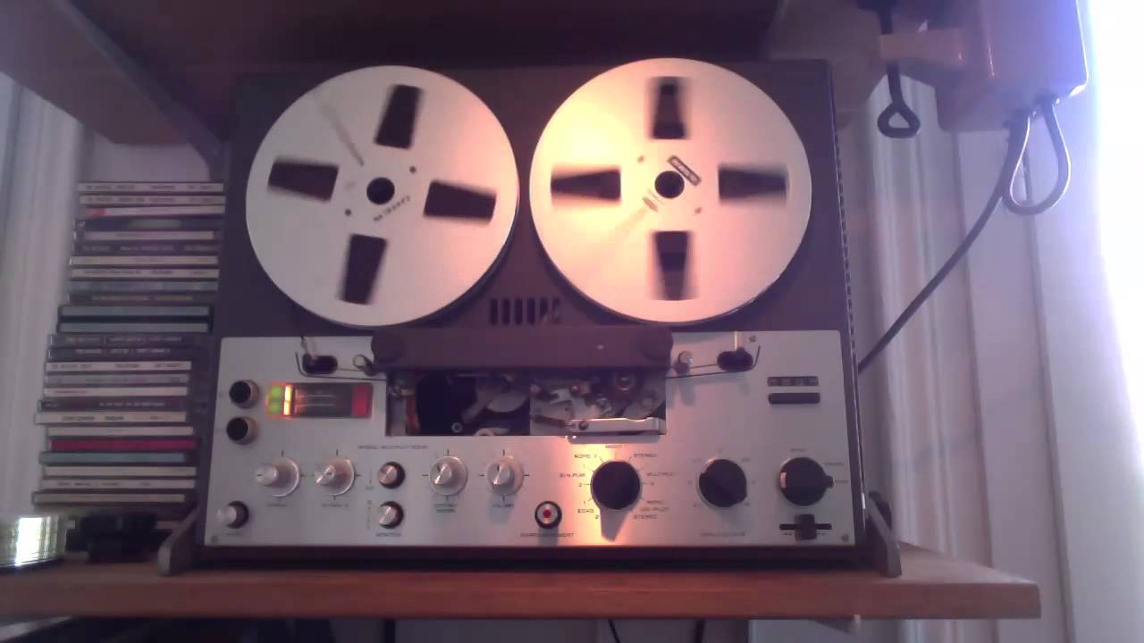 An example of Uher Royal de Luxe excellent built-in speakers quality ...