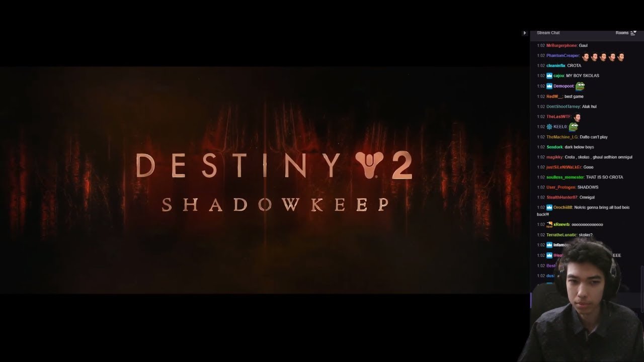 Watching/Reacting to Destiny 2 Shadowkeep Reveal Live | Face Cam On ...