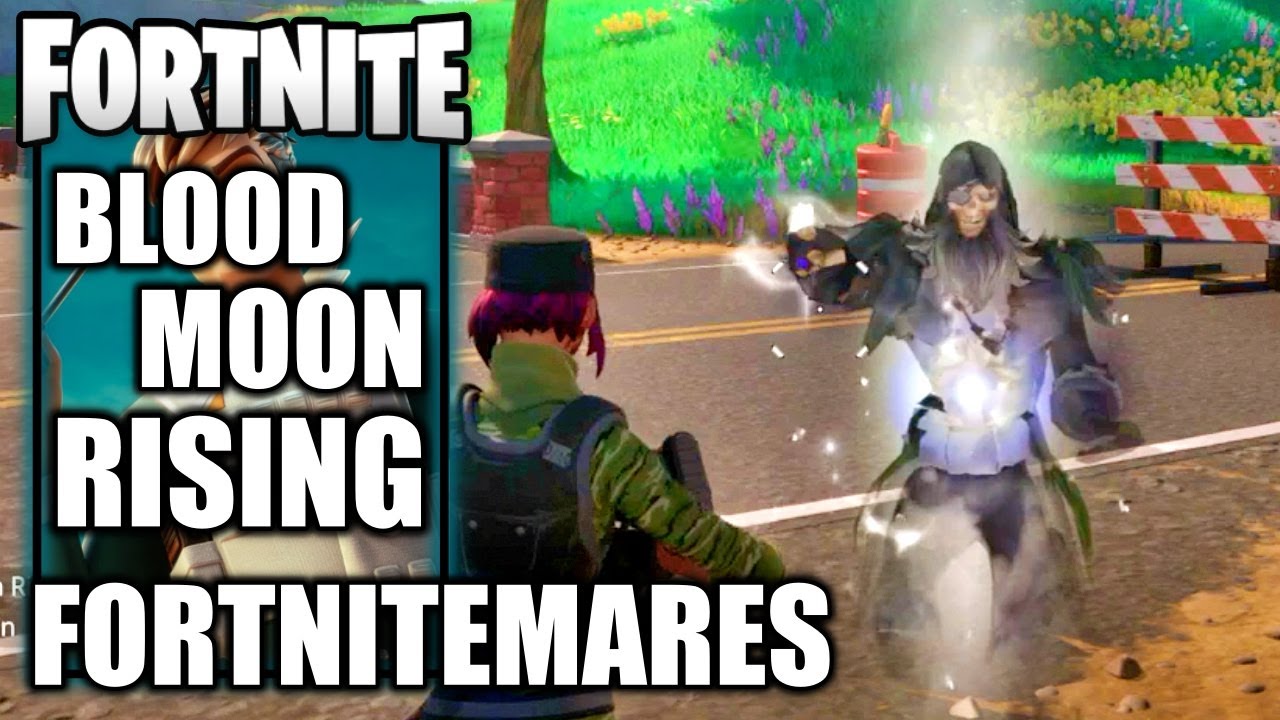 Fortnite - Blood Moon Rising - Fortnitemares Quests - YouTube