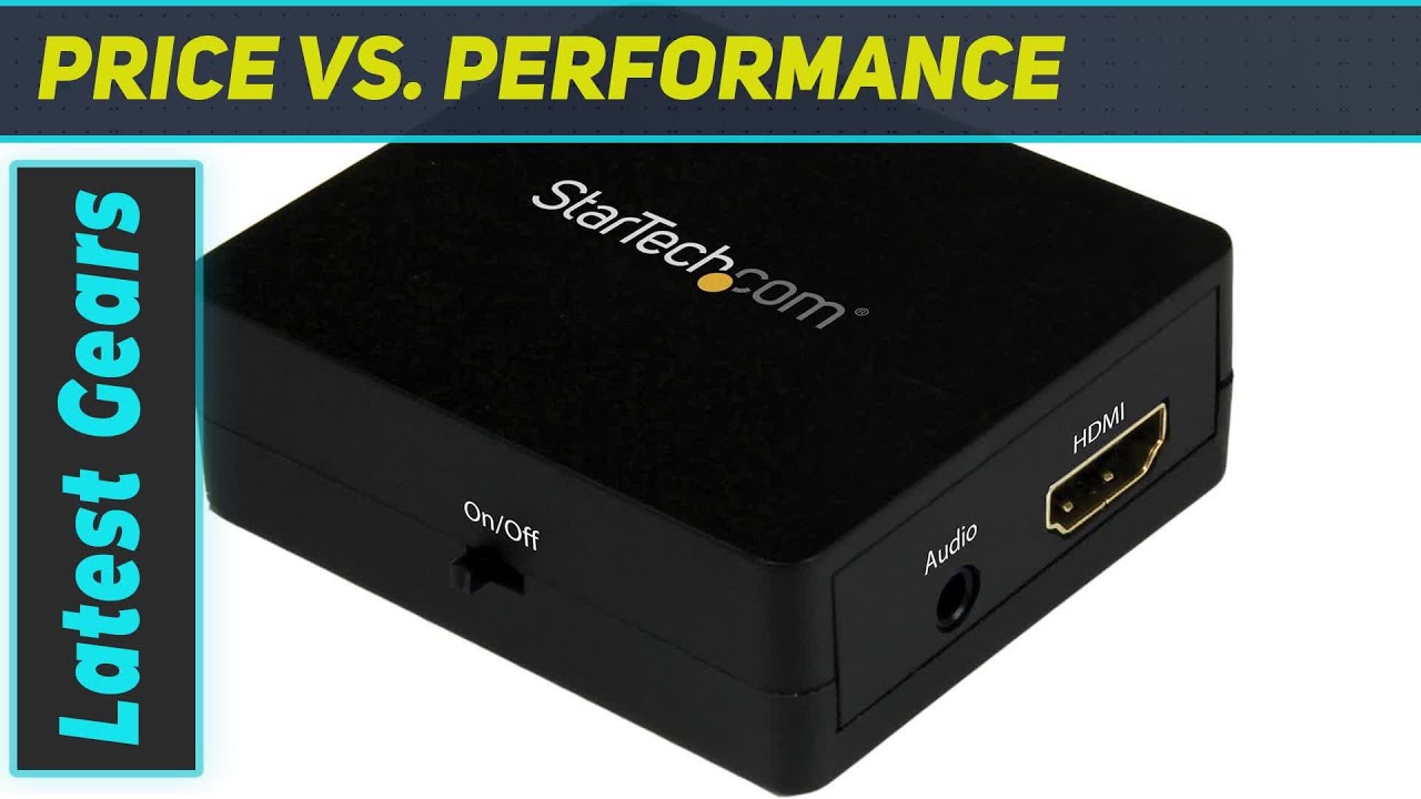 Unlocking HDMI Audio Magic! - StarTech.com HDMI Audio Extractor Review - YouTube