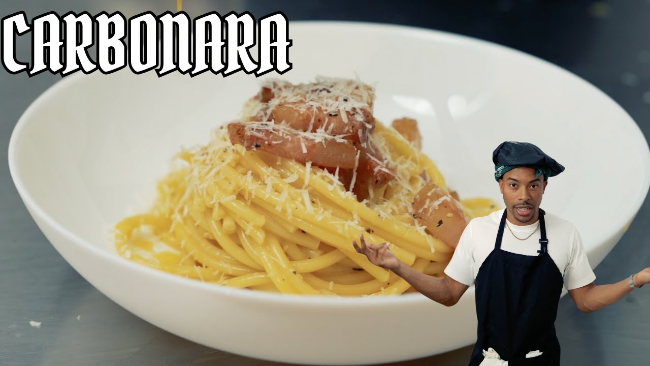 The BEST Carbonara | Gangster Chef | Jourdain Fisher - YouTube