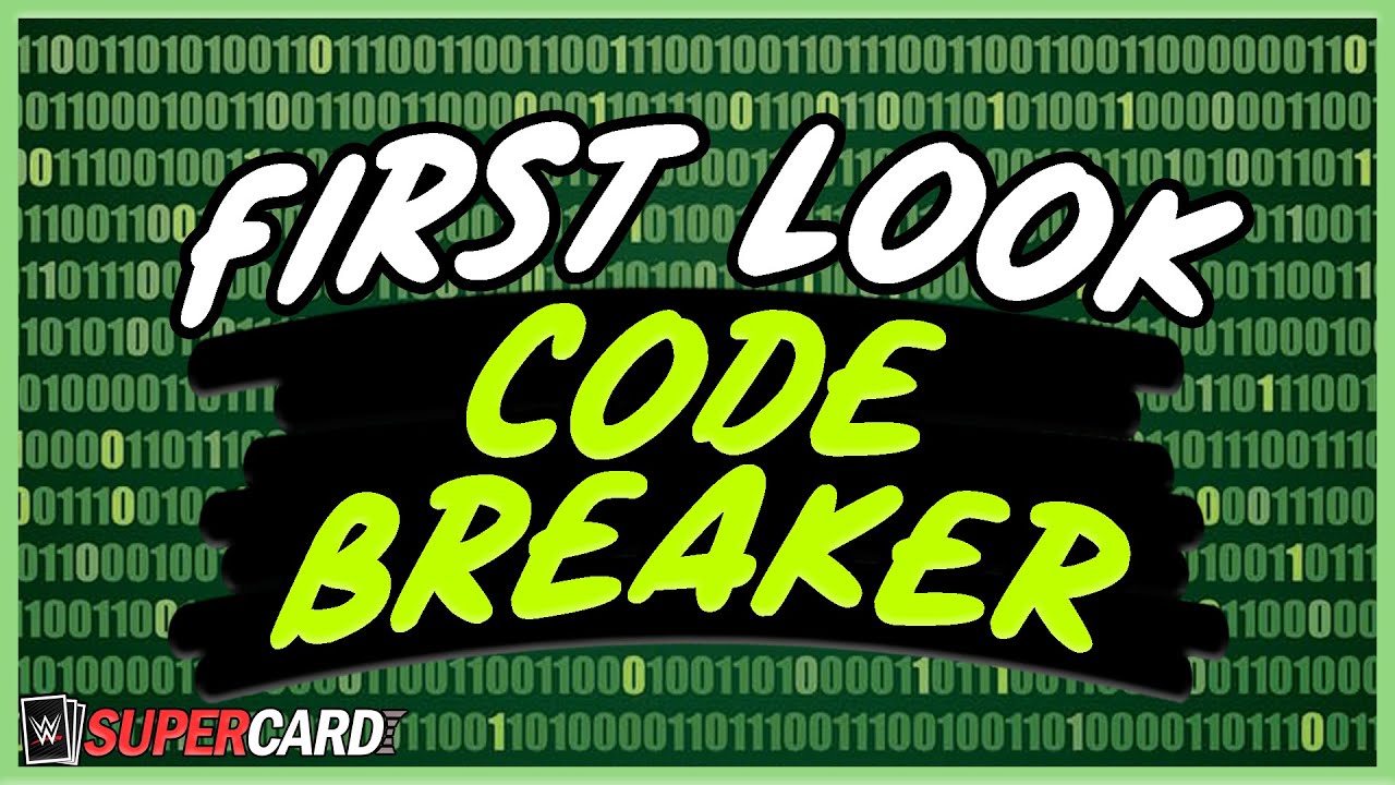 FIRST LOOK AT THE BRAND NEW EVENT CODE BREAKER │ WWE SUPERCARD SEASON 7 ...