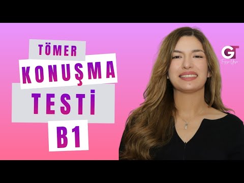 TÖMER B1 KONUŞMA TESTİ I Speaking Exam B1