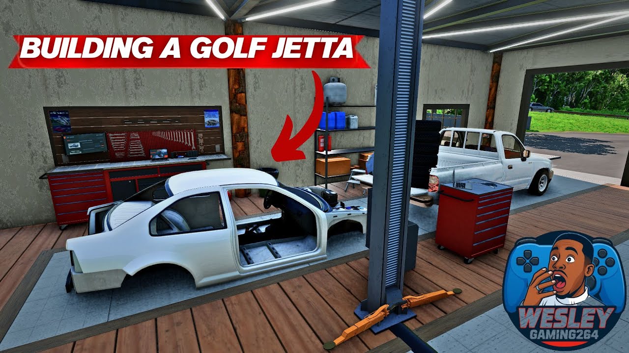 Building a CRAZY VW Jetta VR6 in BeamNG! | Logitech G29 Gameplay - YouTube