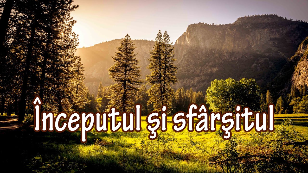 INCEPUTUL SI SFARSITUL | TRAIAN DORZ | POEZII CRESTINE - YouTube